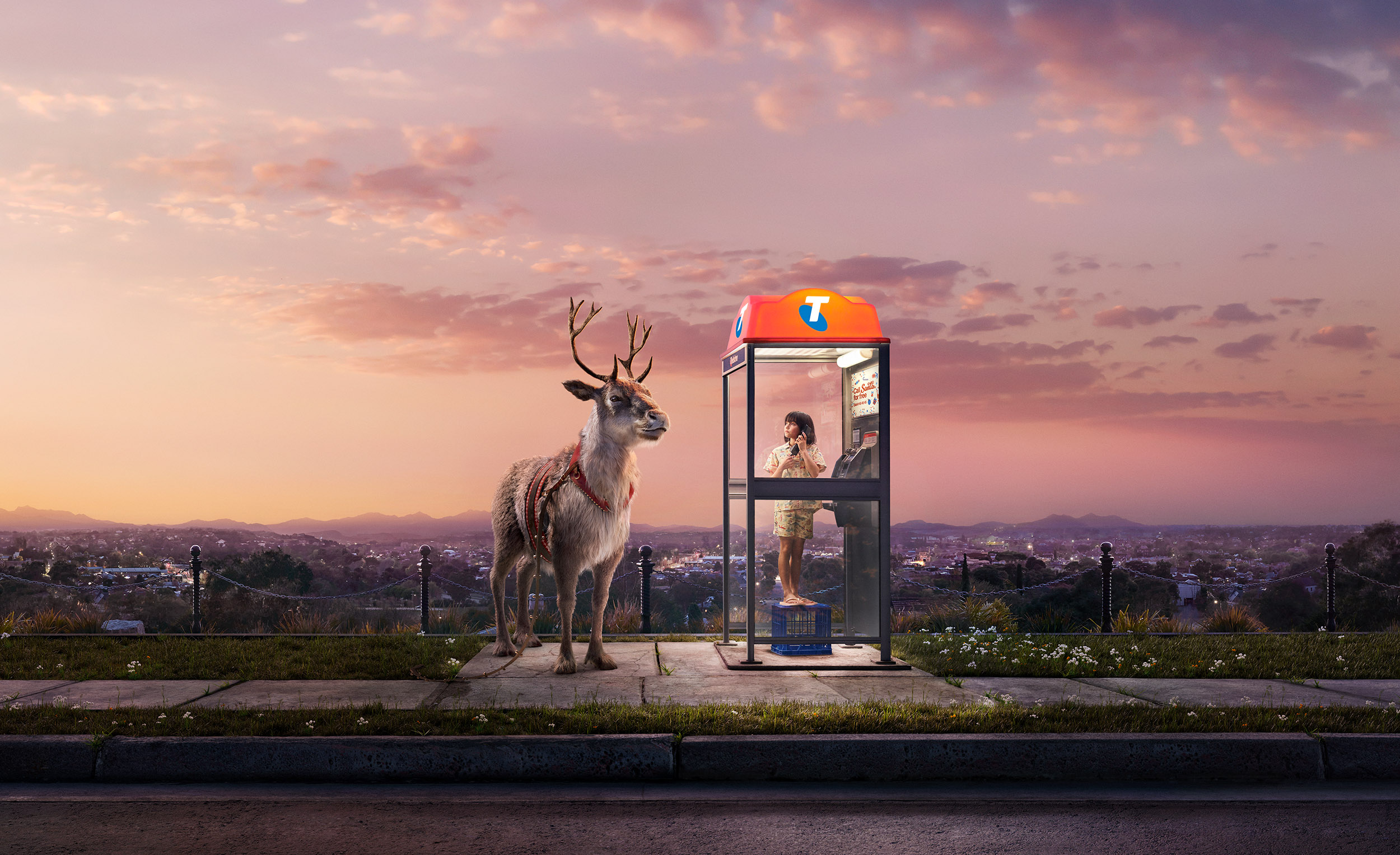 SternRep | Telstra Andquothello Christmasandquot Electric Art Cgi
