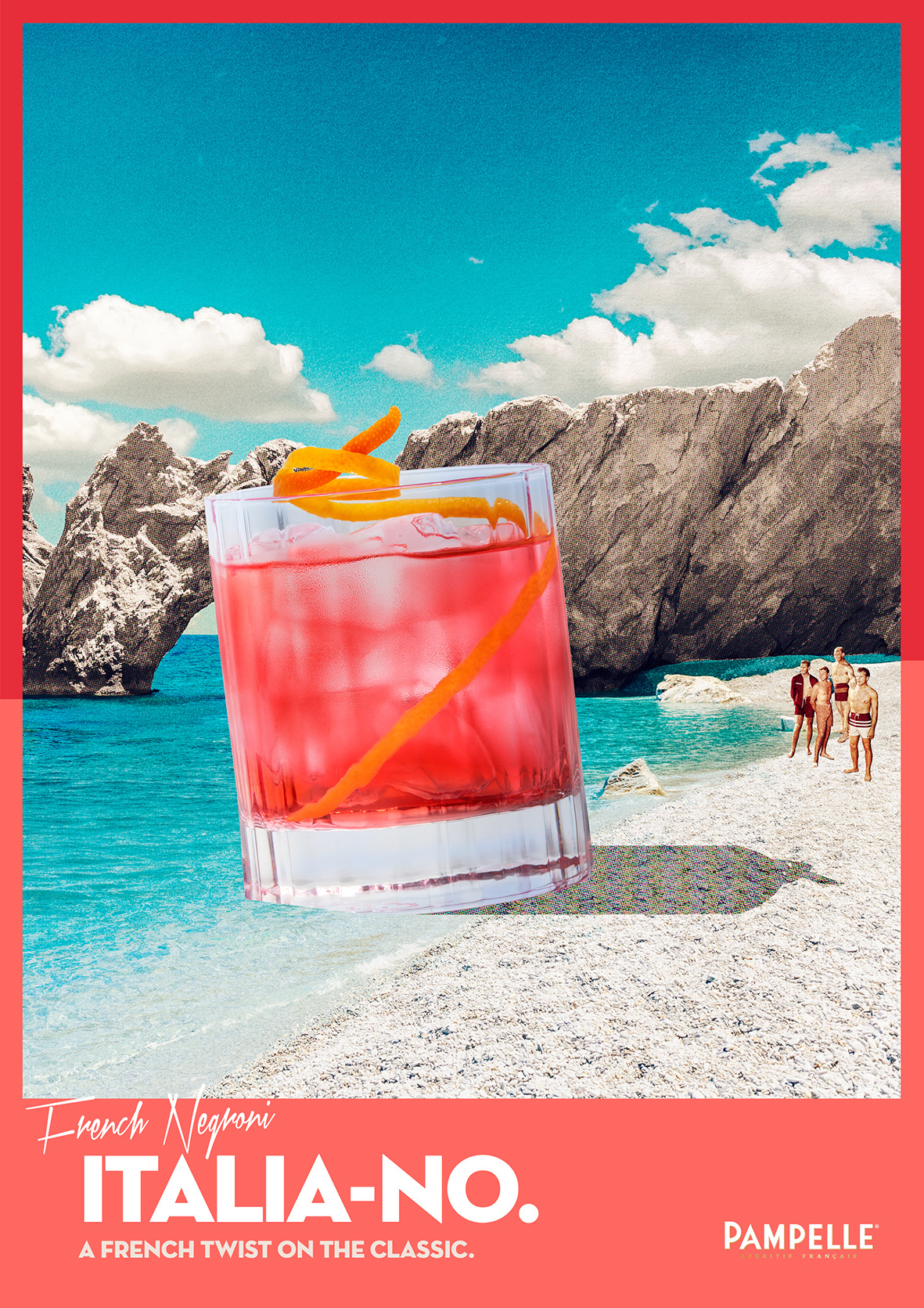 Italia-No French Negroni Advertisement
